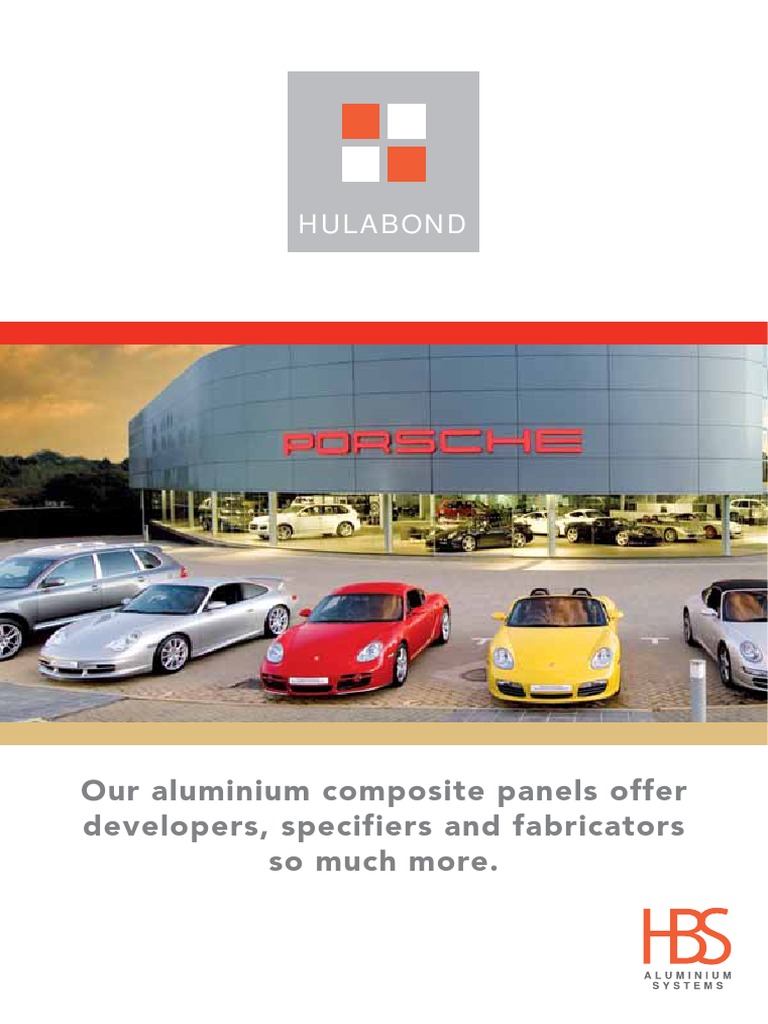 HBS HulaBond Aluminium Composite Panels | PDF | Rivet | Strength Of ...