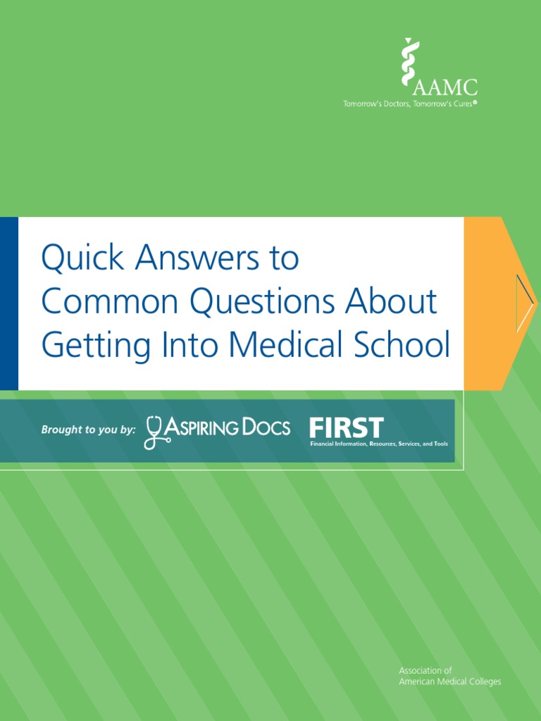 Aamc Premed Guide | PDF | Medical School | Medical College Admission Test