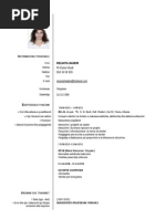 Model Kërkesë Për Punë | PDF