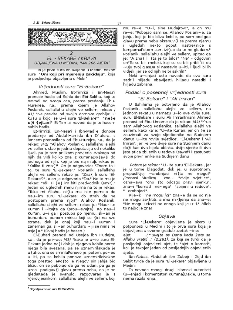 2 El-Bekare | PDF
