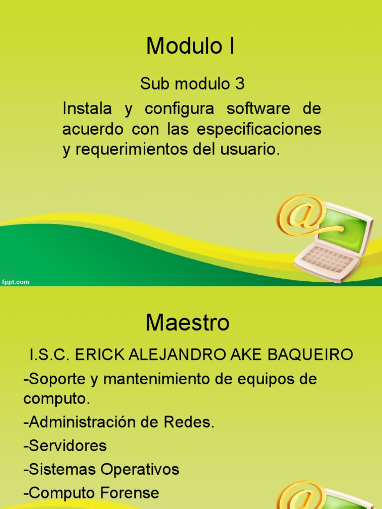 Instala y Configura Software | PDF | Informática