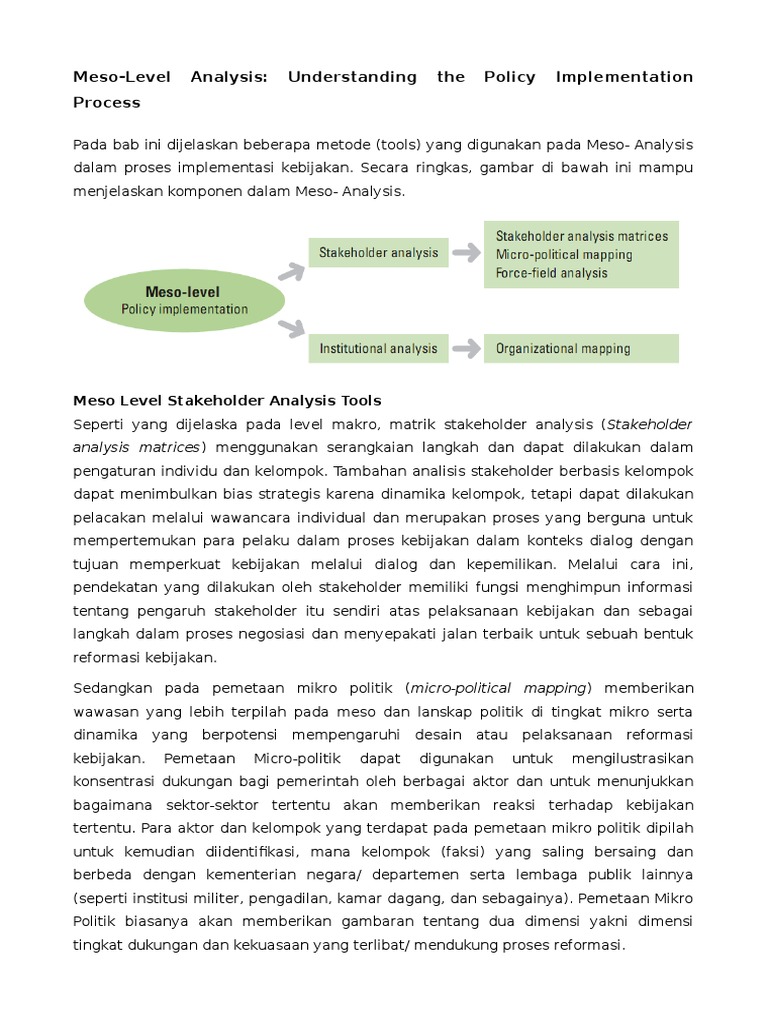 Review Meso Analysis | PDF