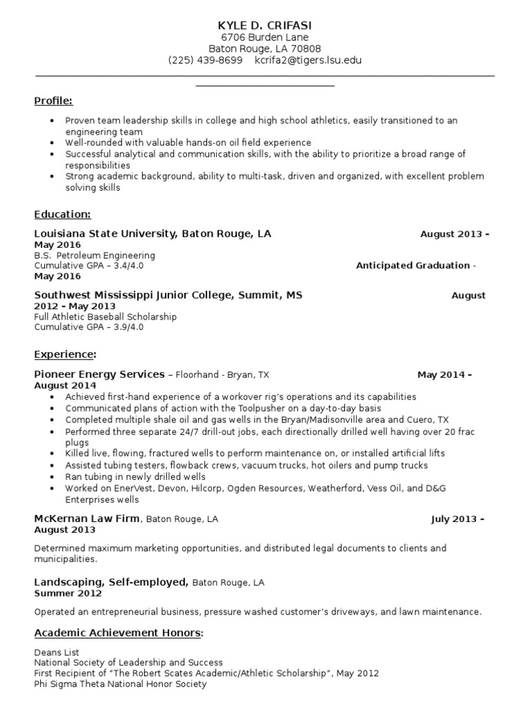 Kyle Resume | PDF