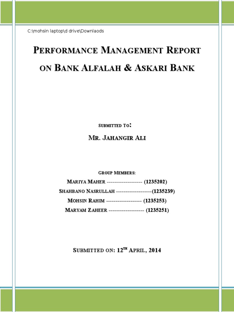 PM Report Complete | PDF | Performance Appraisal | Human Resource ...