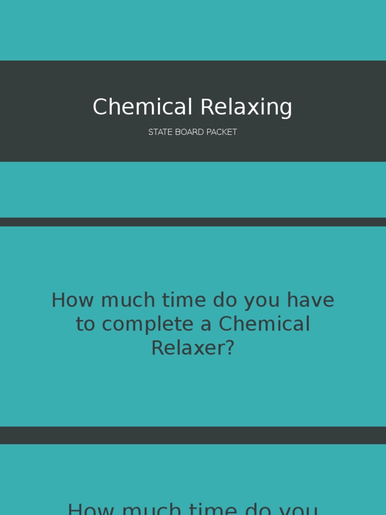Chemical Relaxing | PDF | Business
