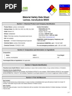 Msds KMnO4 | Toxicity | Manganese