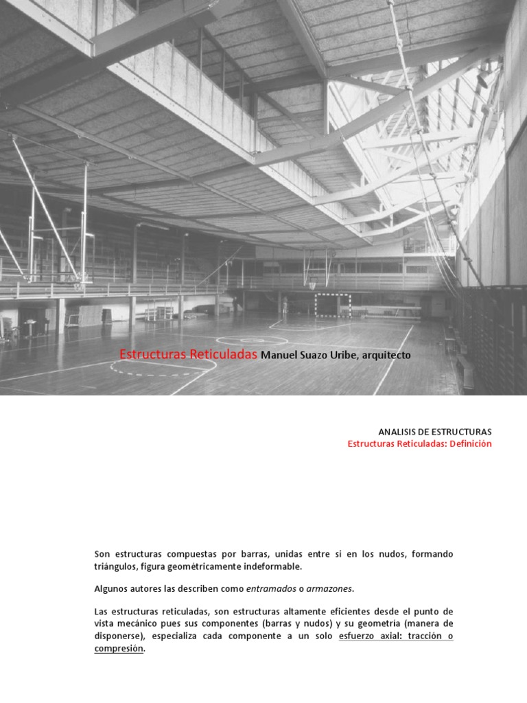 2 - Estructuras Reticuladas | PDF | Física | Mecánica