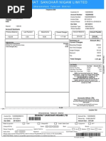 Sample Bsnl Bill | Invoice | Cheque