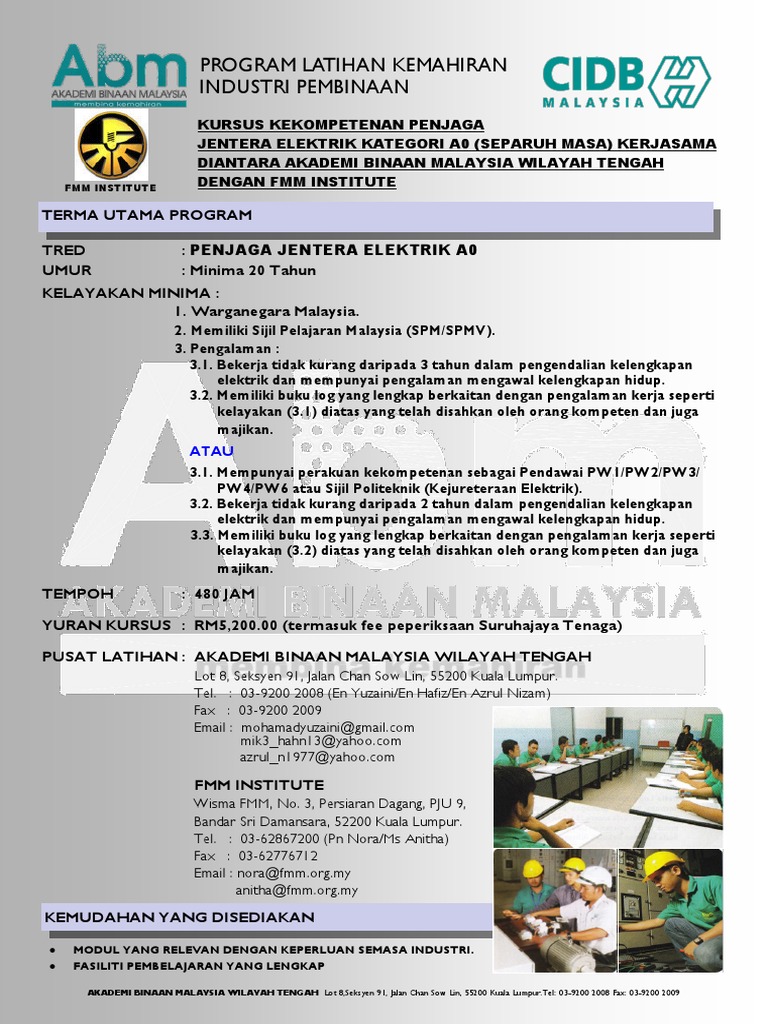 11123415flyers Chargeman A0 ABM-FMM - Final NEW Submit | PDF