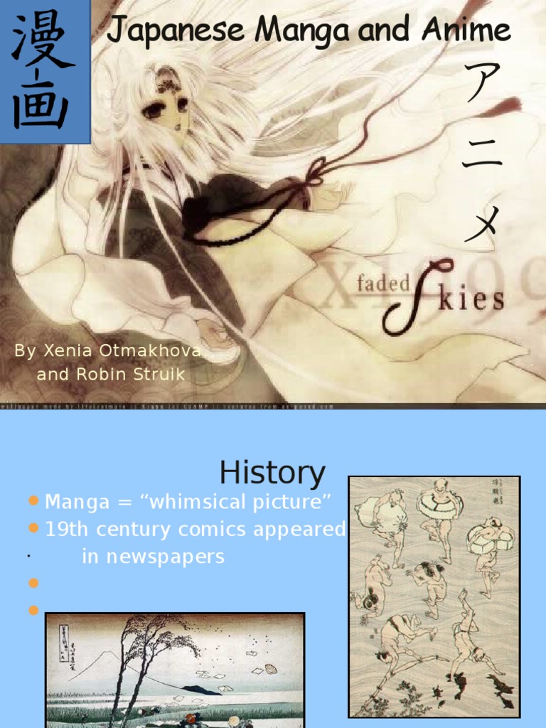 Manga Anime History and Influence | PDF