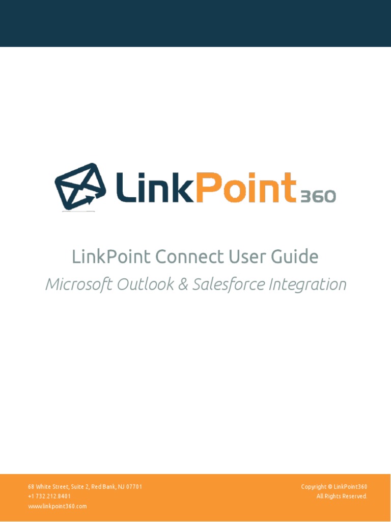 LinkPoint Connect User Guide Microsoft Outlook | PDF | Salesforce.Com ...