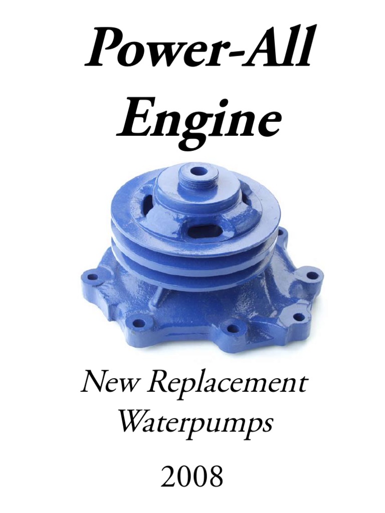 Water Pumps | PDF | Diesel Engine | Machines