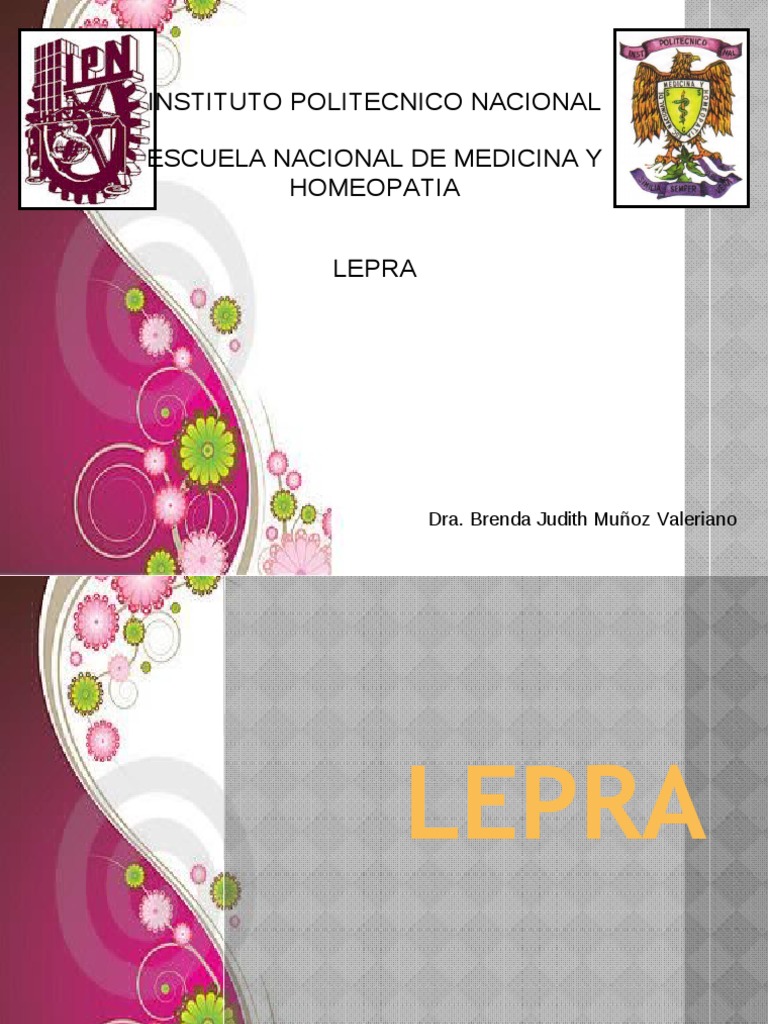 Lepra: Síntomas y Tratamiento | PDF | Lepra | Mycobacterium