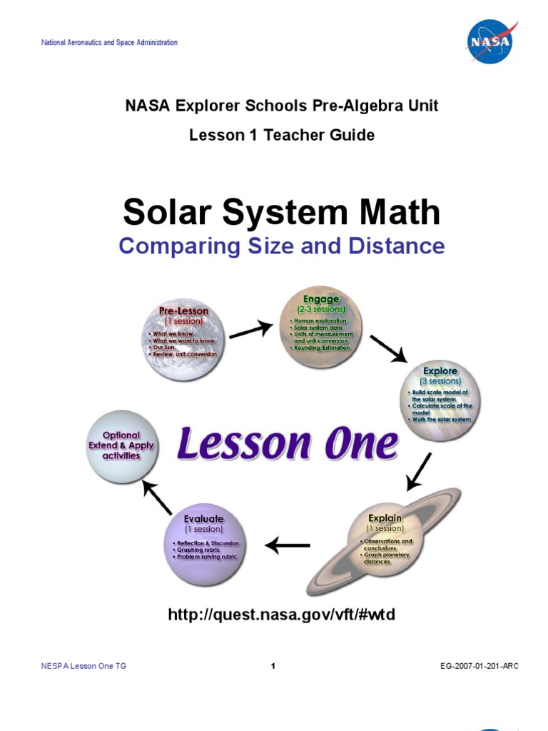 NASA Solar System Lesson | PDF