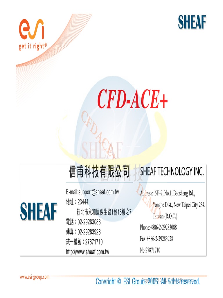 CFD Ace Demo | PDF