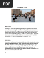 Throwball Rules | PDF | Sport Variants | Games Of Physical Skill