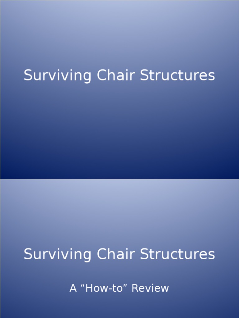 Chair Structures | PDF