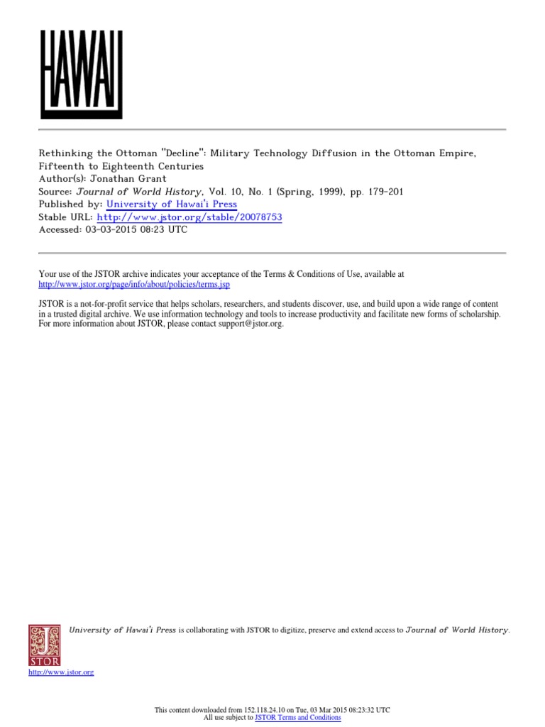 Military Technology Diffusion In The Ottoman Empir Pdf Galley