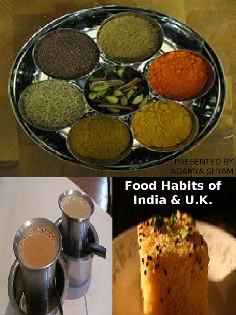 Food Habits of India U-K | PDF | Indian Cuisine | Curry