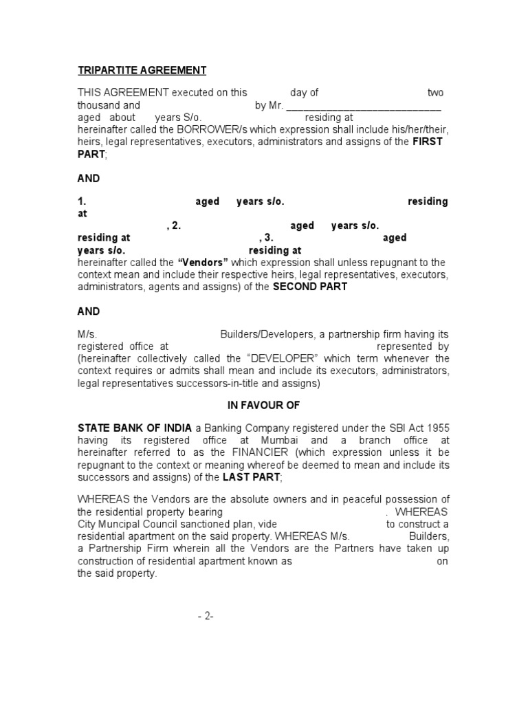 Tripartite Pact Document