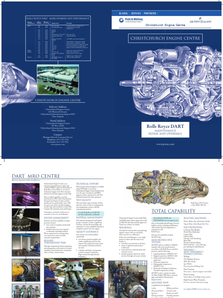 Dart Engine | PDF | Maintenance | Welding