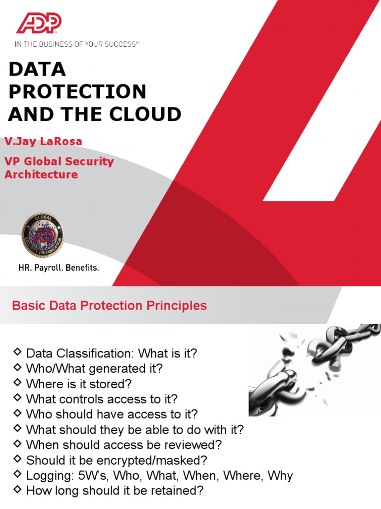 Cloud Data Protection Guidance - V1 Draft | PDF | Cloud Computing | Authentication