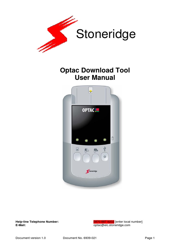 Optac Tool User Guide | Download Free PDF | Usb Flash Drive ...