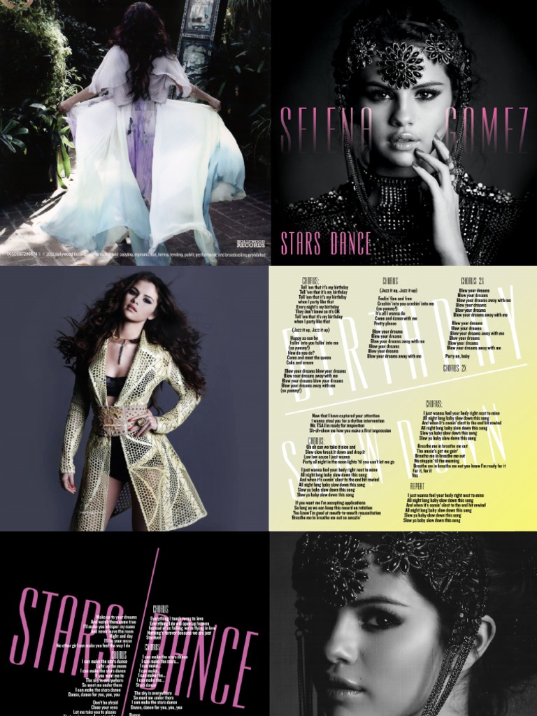 Selena Gomez - Stars Dance - Digital Booklet | PDF