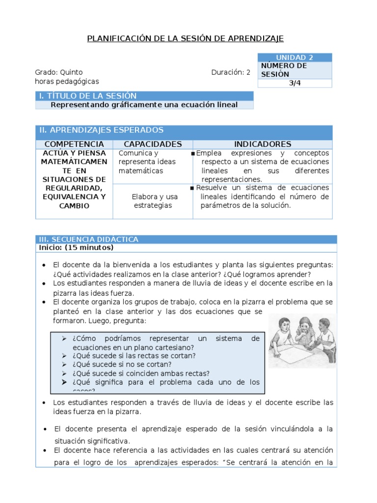 Mat5 U2-Sesion3 | PDF | Crecimiento personal y profesional | Métodos y materiales de enseñanza