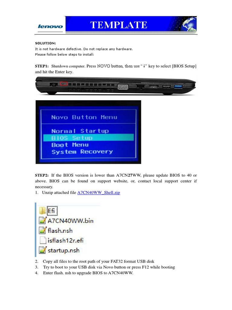 BIOS Update and Windows 7 Setup Guide | PDF | Computers | Technology ...