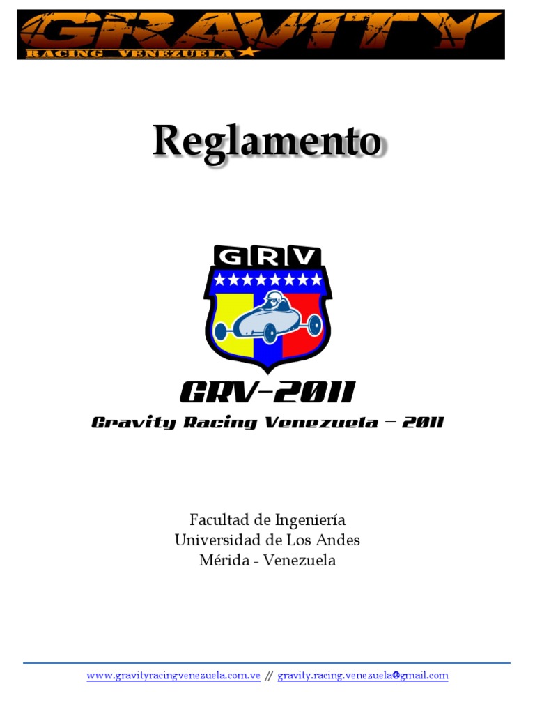 Reglamento GRV-2011 PDF | PDF