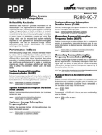 SAIDI and SAIFI Performance Metrics | PDF | Reliability Engineering ...