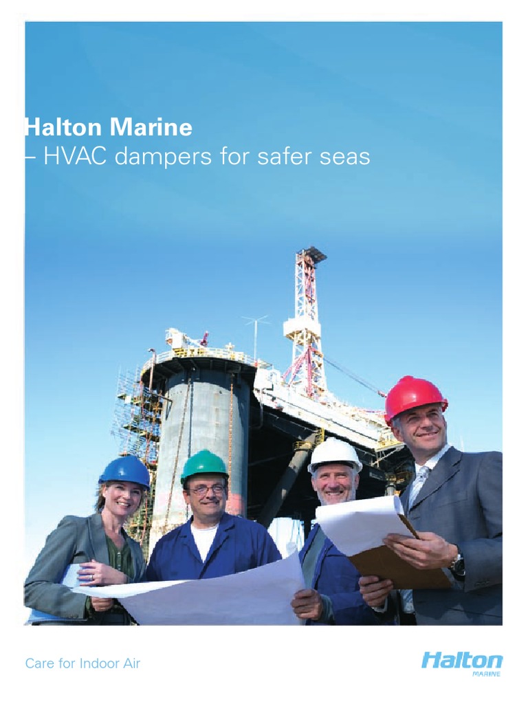 Halton Marine HVAC Dampers | PDF | Duct (Flow) | Hvac