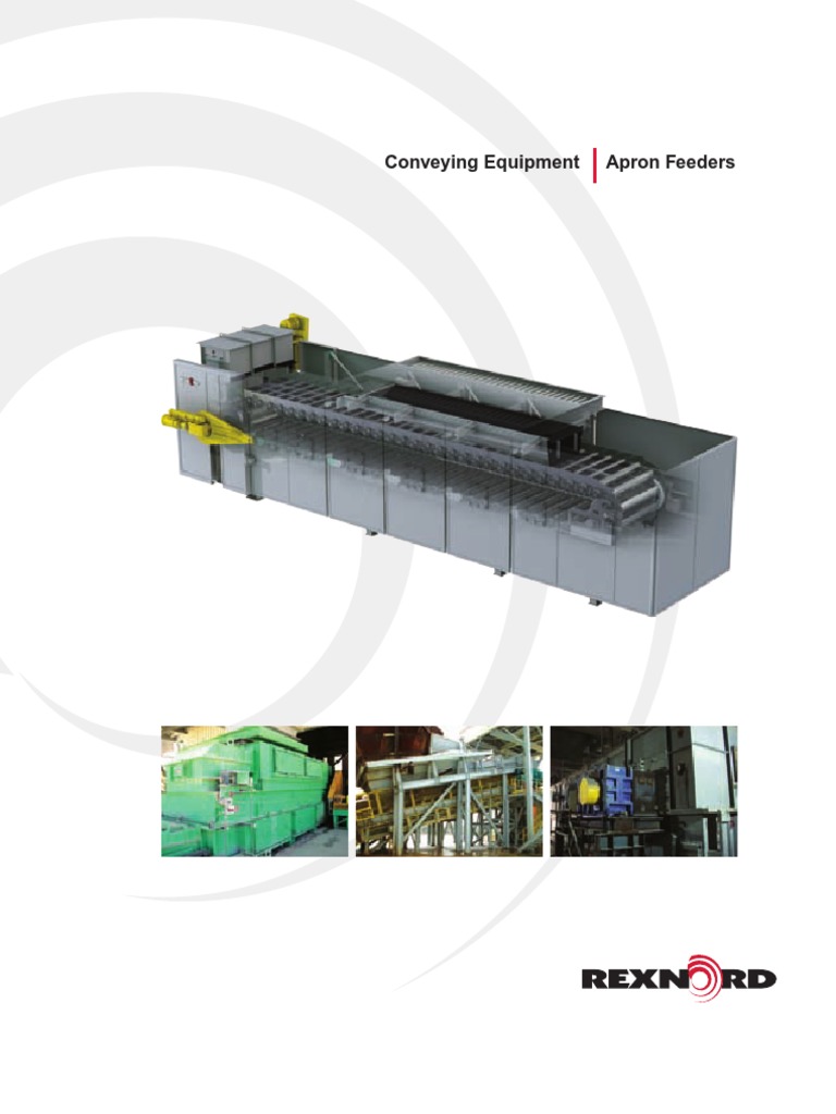 Rexnord Apron Feeders PDF | PDF | Industries | Nature