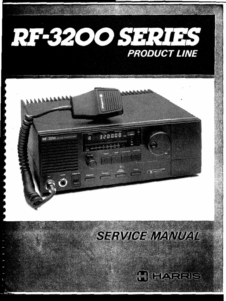 Harris RF-3200 Service Manual | PDF