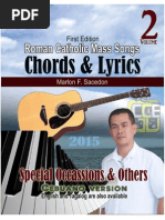 Catholic Mass Songs and Chords Guide | PDF