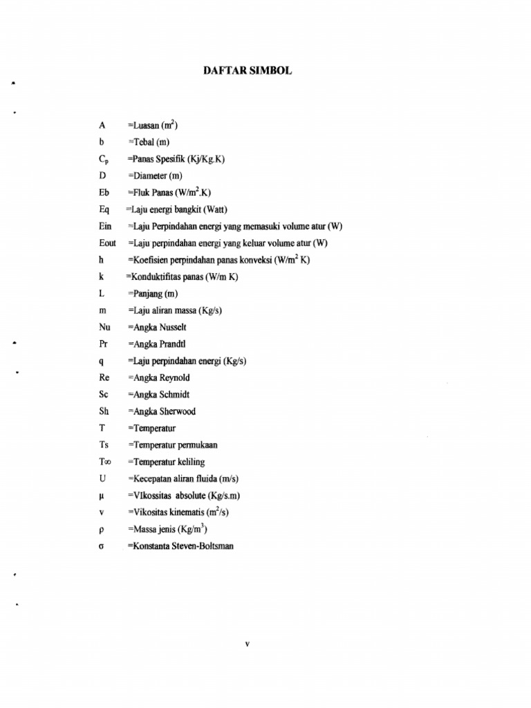 Daftar Simbol Fisika | PDF | Ilmu Sosial