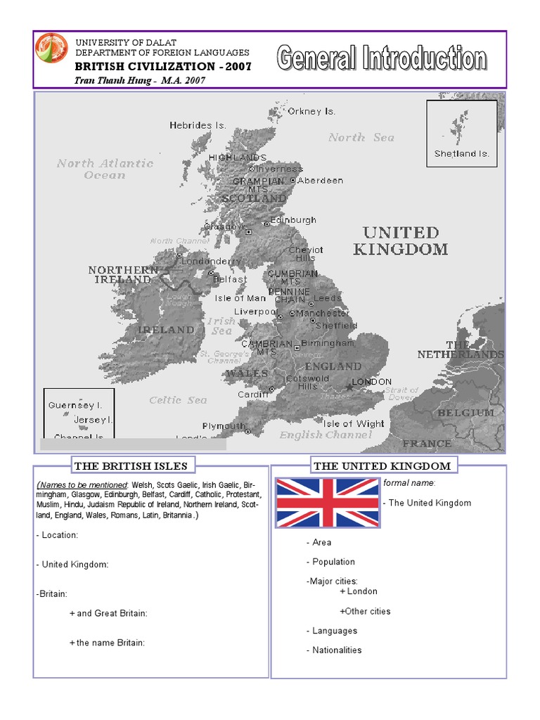 British Civilization Tests | United Kingdom | Scotland