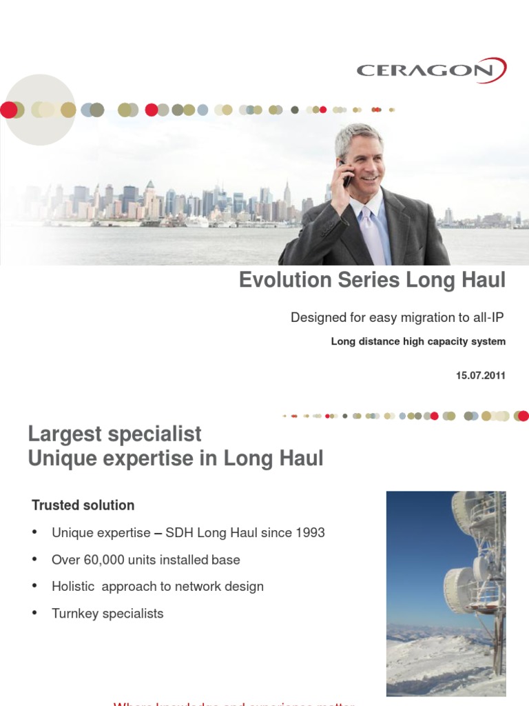 Ceragon Evolution Long Haul Solution Rev C - Optimized | PDF | Ethernet ...