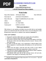 Medical Awareness Undertaking Letter | PDF