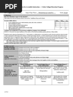 LCVP Action Plan Sample | PDF | Business