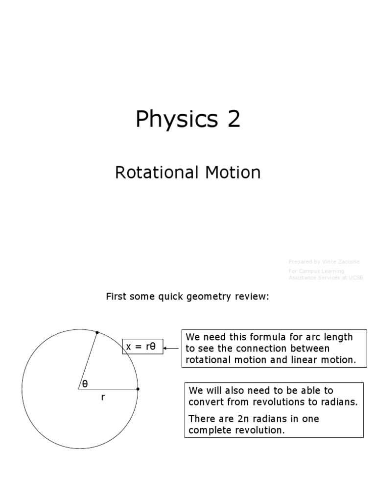 9 Physics 2 Rotational Motion | PDF | Rotation Around A Fixed Axis ...