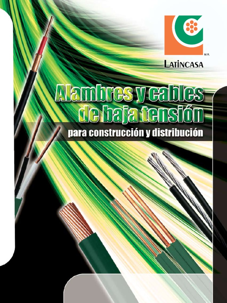 Alambresycables - Bajatension Latincasa | PDF | Cobre | Aislador ...