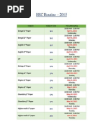 002 HSC Subject List With Subject Code | PDF | Science