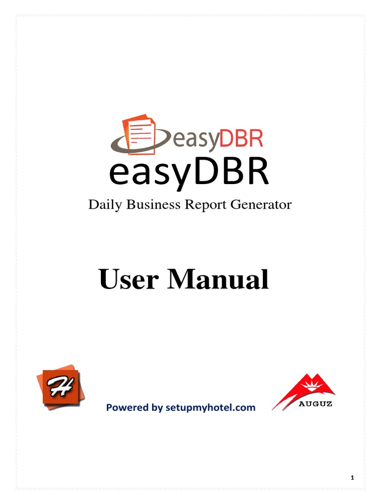 Generate Hotel DBR Reports with ease | PDF | Microsoft Excel | Comma ...
