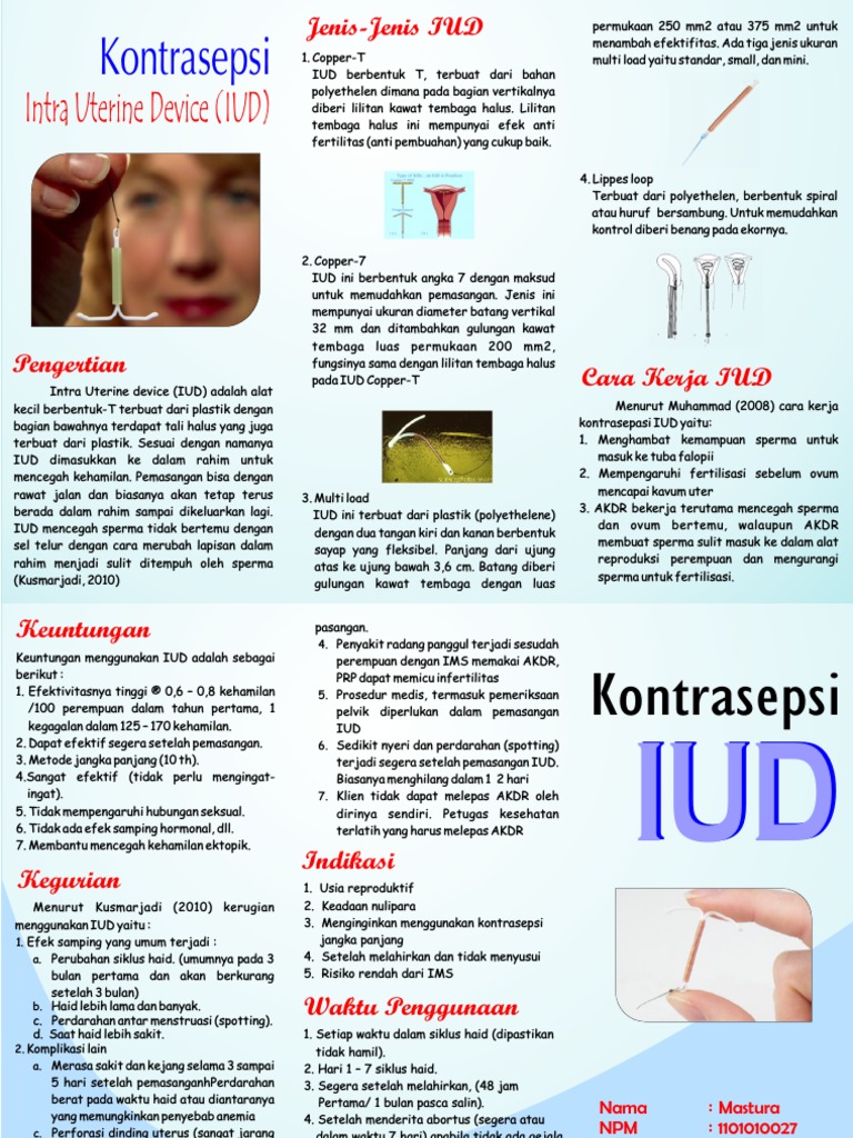 Kontrasepsi IUD: Jenis, Cara Kerja, Keuntungan, dan Risiko Intra ...