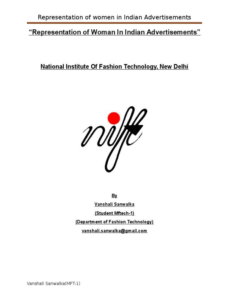 Representation of Women in Indian Advertisements | PDF | Advertising ...
