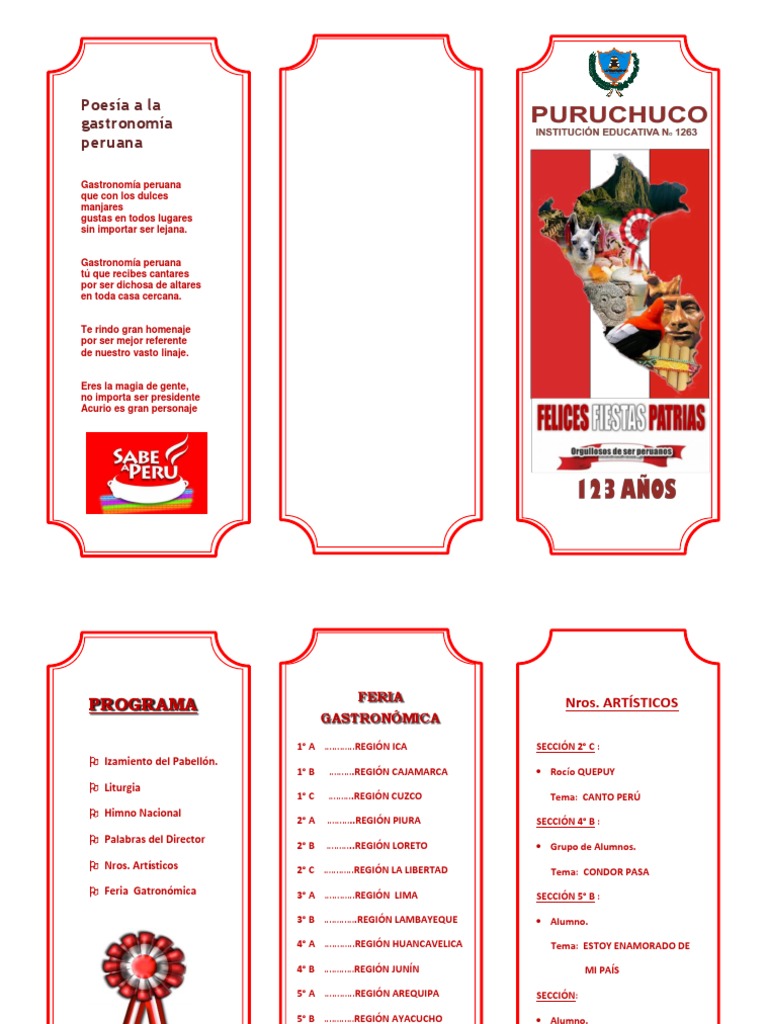 Triptico de Mistura | PDF