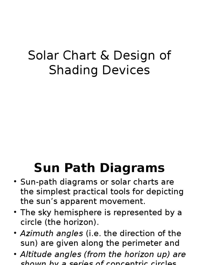 Solar Chart | PDF | Astronomy | Physical Sciences