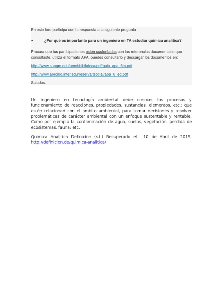 Actividad 2 Foro Unadm | PDF